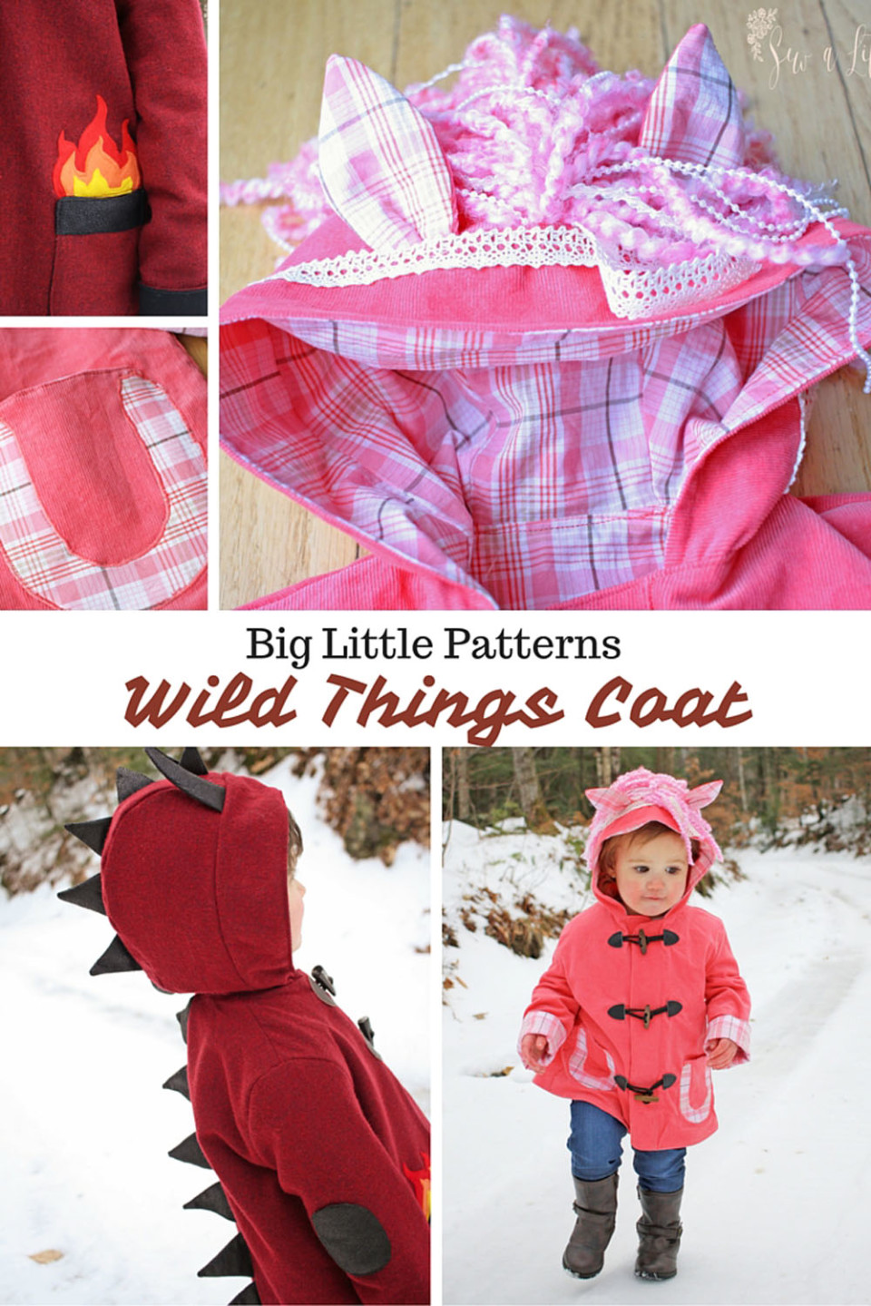 Big Little Wild Things Coat Tour - Sew a Little Seam