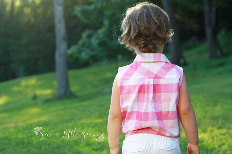 Birch Button Up PDF Pattern 3 months - 16 years - Sew a Little Seam