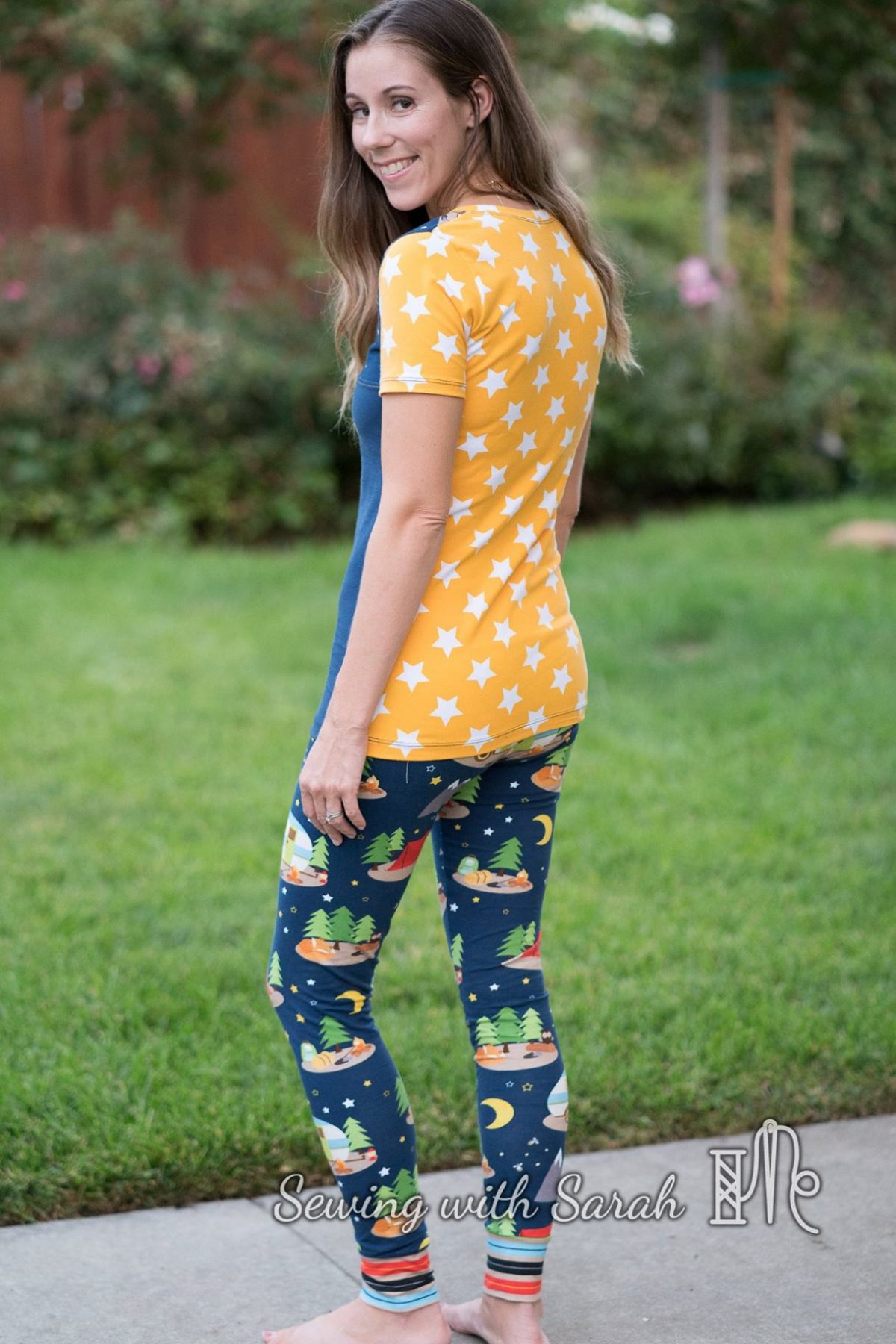 Women's Movie Night Pajamas PDF Pattern - Sew a Little Seam