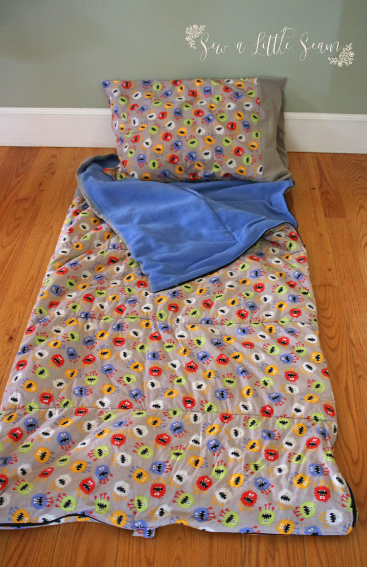 Child Sleeping Bag Tutorial - Sew a Little Seam
