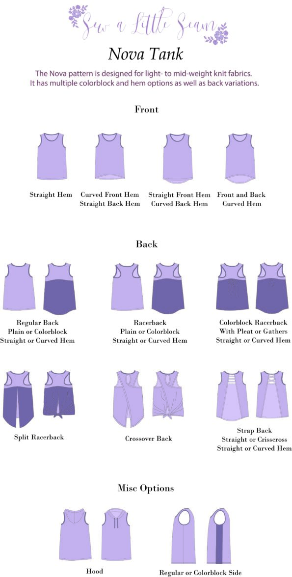 Children's Nova Plus Size PDF Pattern - Sew a Little Seam